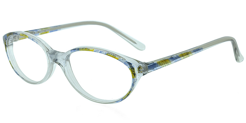 Ul 90 Blue Prescription Eyeglasses | Yaxo