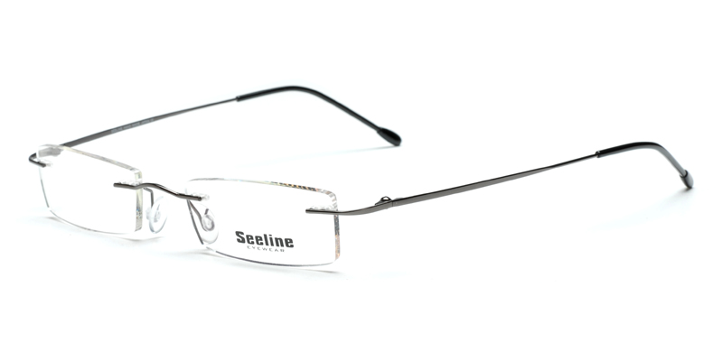 Storm Gunmetal Eyeglass Frames | Jumpchat