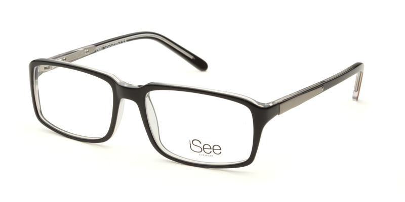 Isee 500 Black Eyeglasses Frames | Zadel