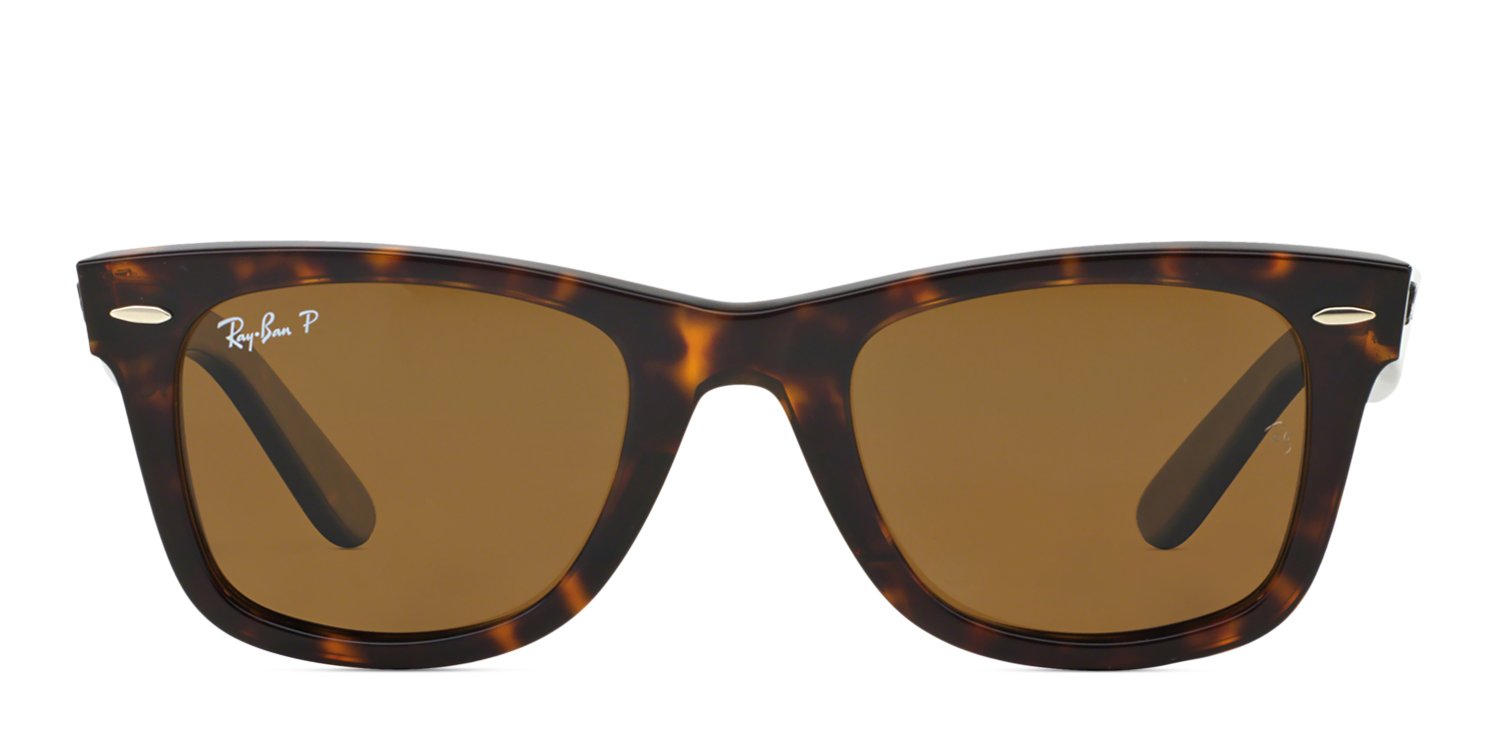 Ray-Ban 2140 Wayfarer Tortoise w/Brown Polarized