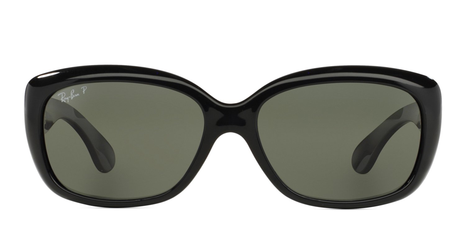 Ray-Ban 4101 Jackie Ohh Black w/Green Polarized