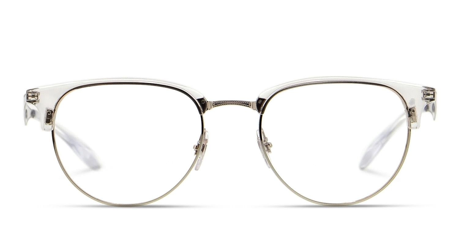 Ray-Ban 6396 Clear w/Silver Prescription Eyeglasses