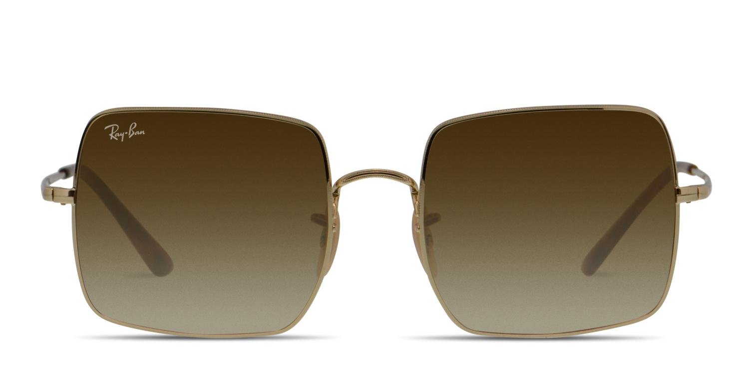 Ray-Ban RB1971 Square Gold Prescription Sunglasses