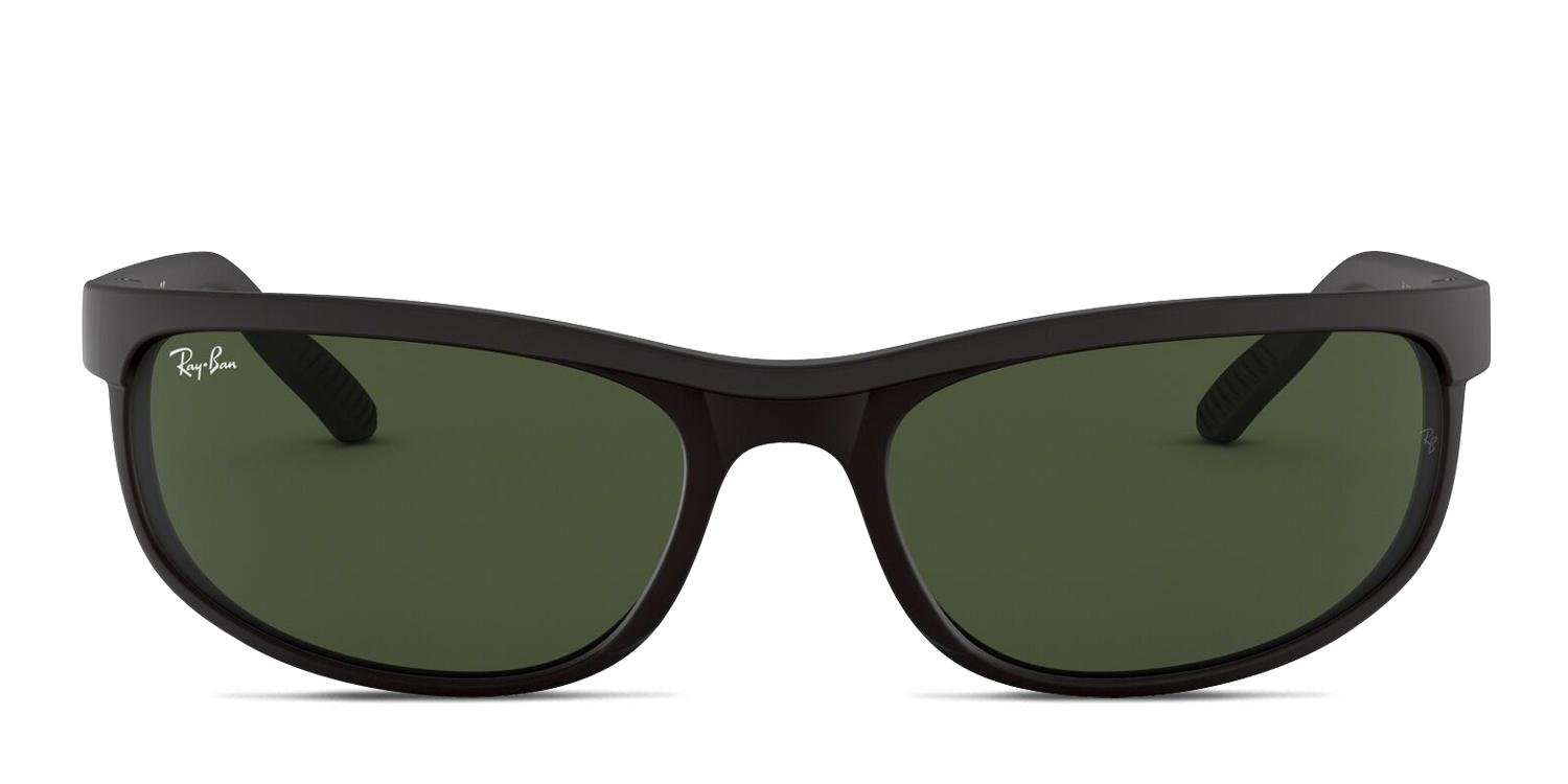 Ray-Ban RB2027 Predator 2 Black/Green Prescription Sunglasses