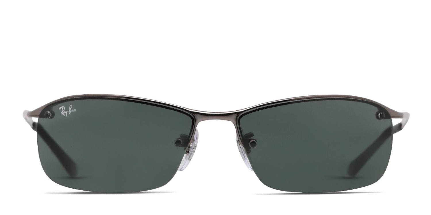 Ray-Ban RB3183 Gunmetal/Green Prescription Sunglasses